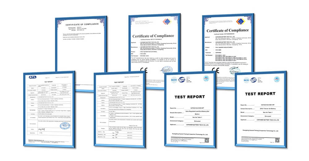 Honor & Certifications – CSBattery CN