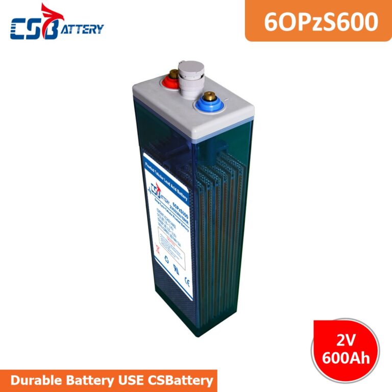 6OPzS2-600 2V 600AH Tubular Flooded OPzS Battery