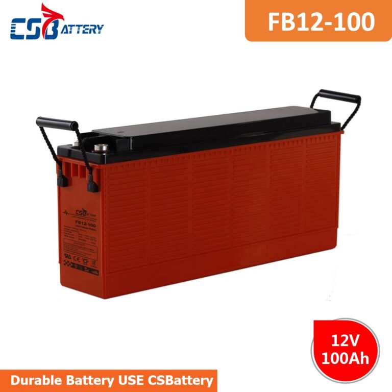 FB12-100A 12V 100AH Front Terminal AGM Batteries