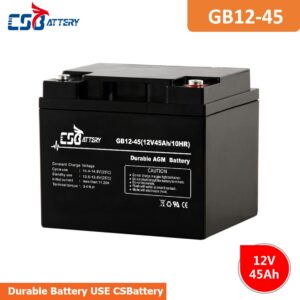 GB12-45 12V 45Ah Lead Acid AGM VRLA Battery